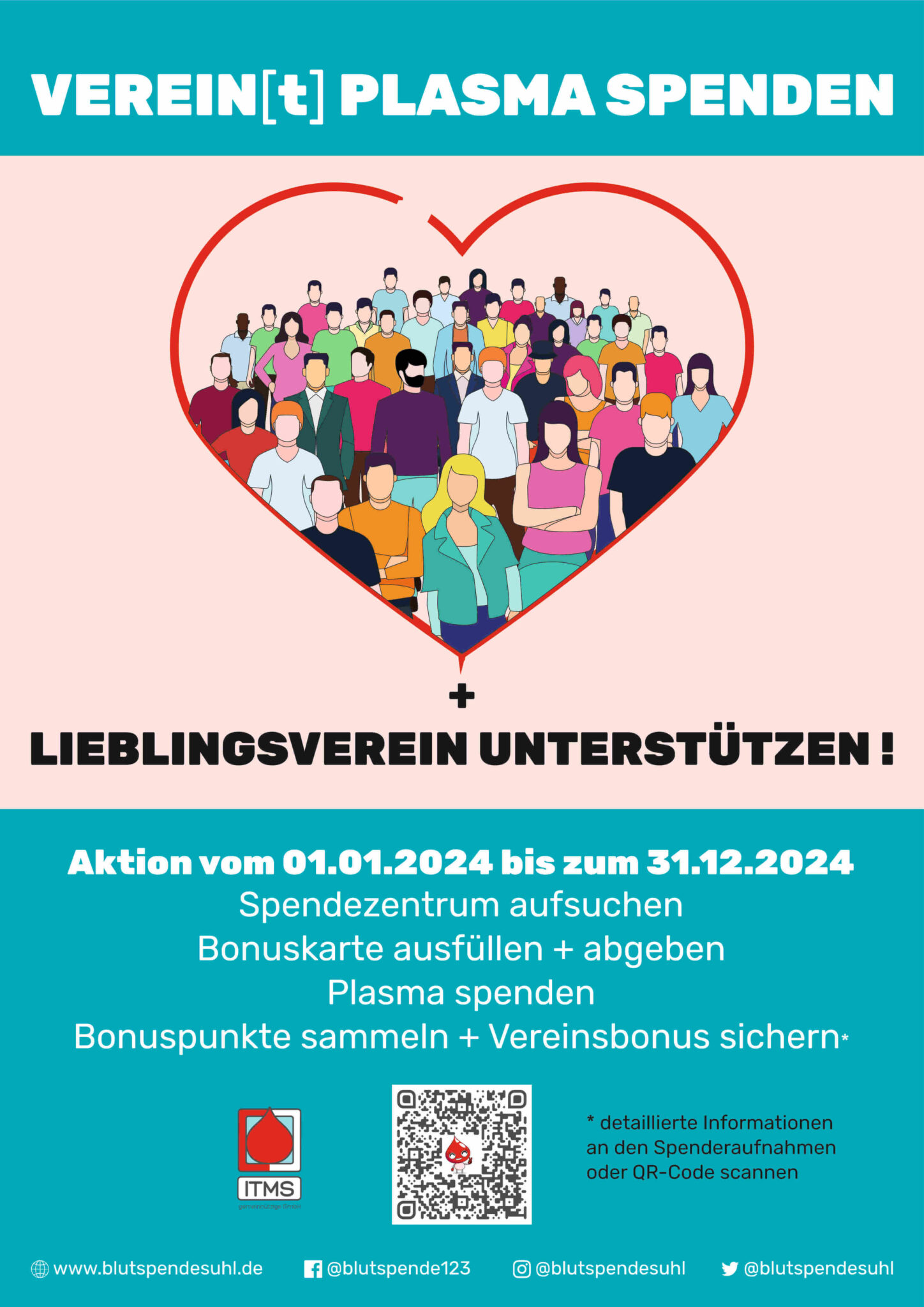 Verein(t) Plasma spenden - ITM Suhl gGmbH